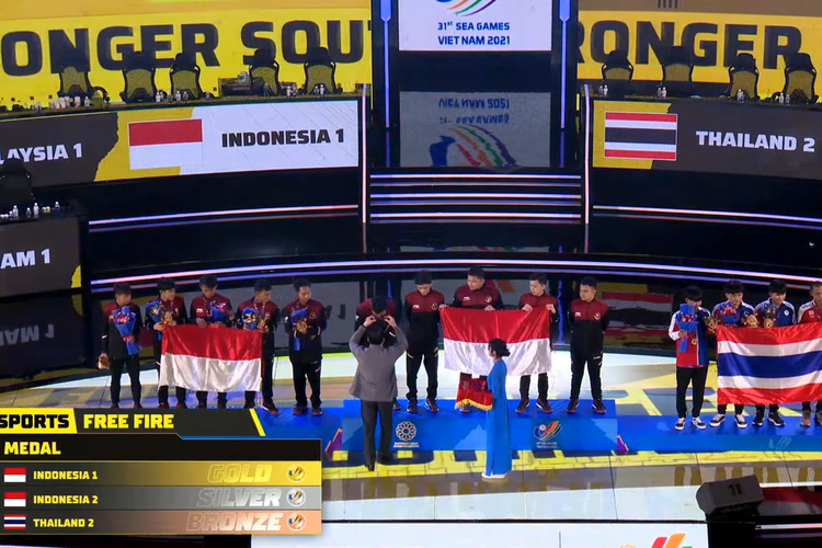 Free Fire Indonesia Sumbang Mendali Emas Dan Perak,Pecinta FF Harus ...
